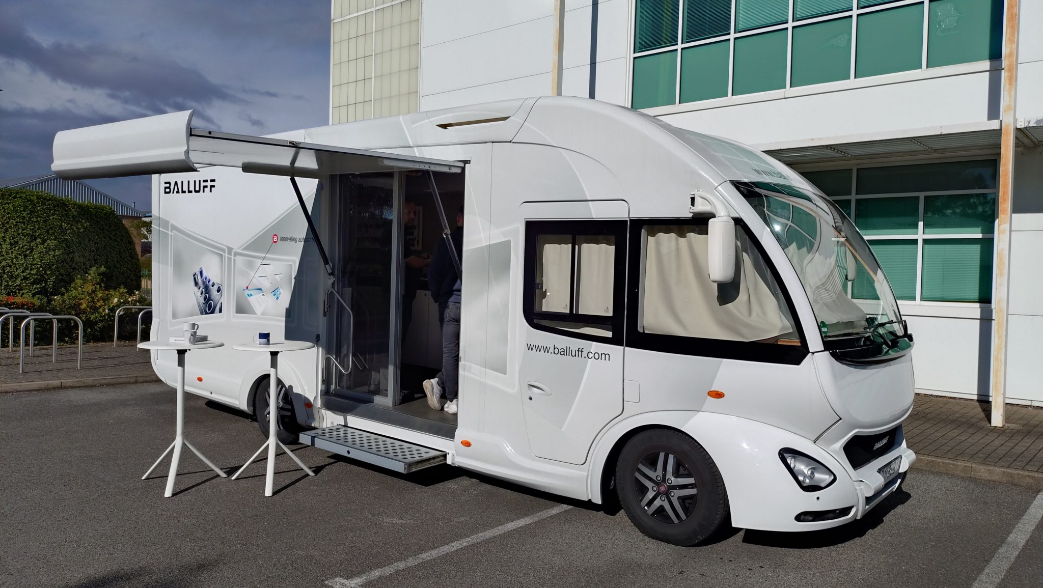 Balluff EMEA brought their demo bus, known as “BOB”, to our Retford ...